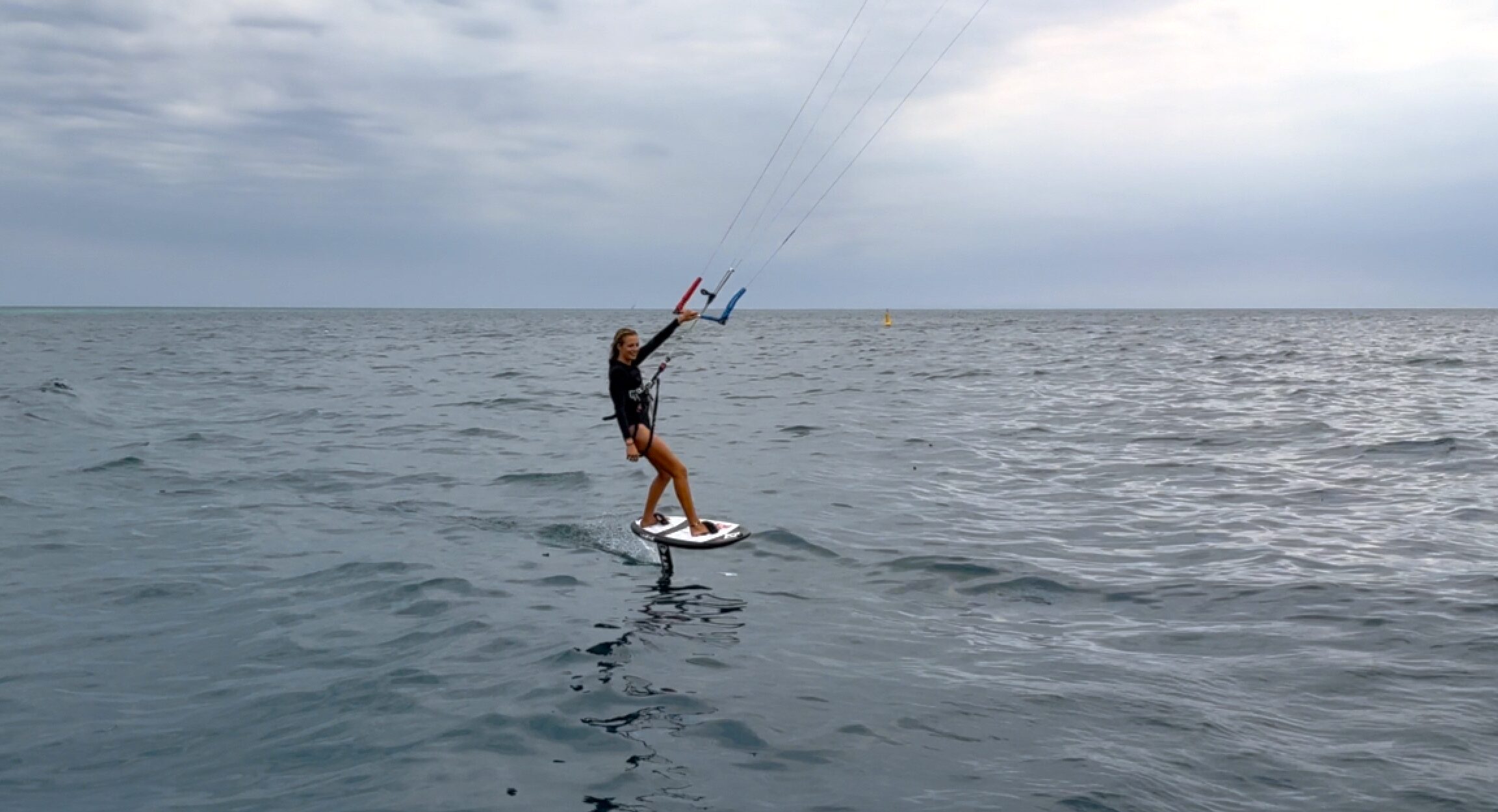 Kite Foiling for the First Time